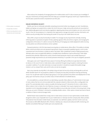 Afaria Technical White Paper | PDF | Smartphones | Consumer Electronics