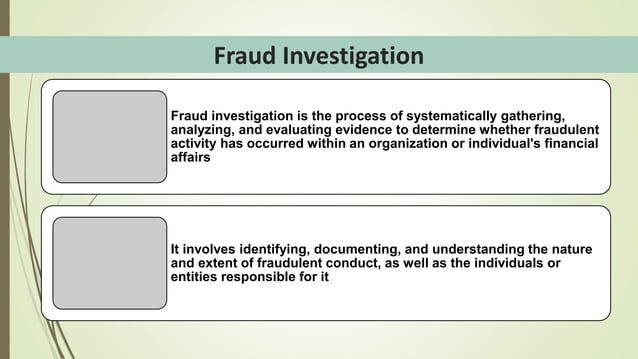 Introduction to Forensic Accounting, Fraud Investigation and Fraud ...