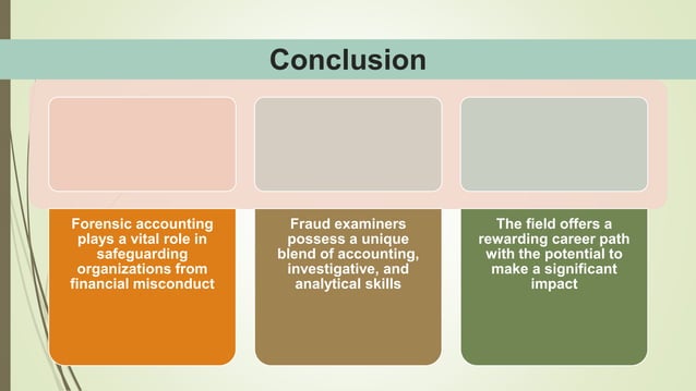 Introduction to Forensic Accounting, Fraud Investigation and Fraud ...
