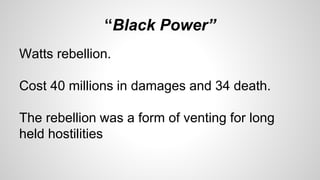 Black Power | PPTX