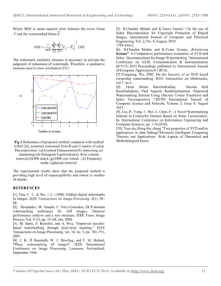 A fast and robust hybrid watermarking scheme based on | PDF