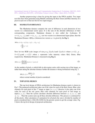 A fast fpga based architecture for measuring the distance between | PDF | Computing | Technology ...
