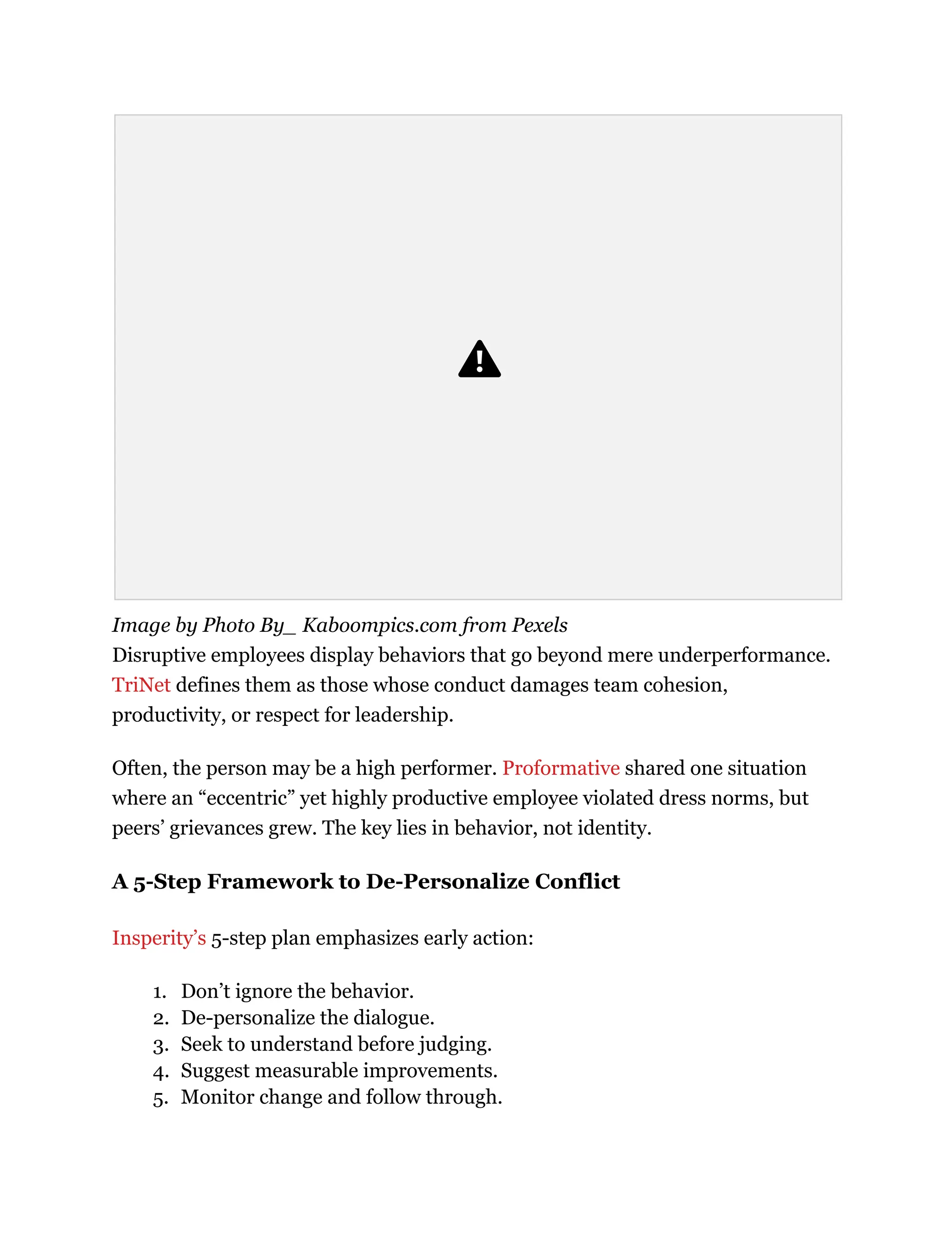 A Fatal Mistake Companies Make When Managing Disruptive Employees_ An ...