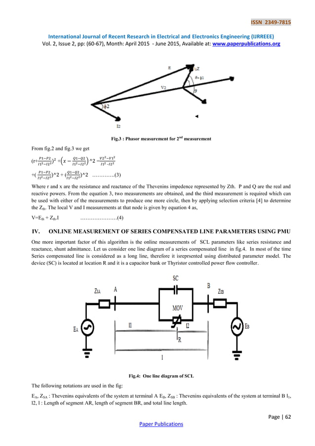 A Fault Detection And Classification Method For Sc Transmission Line Using Phasor Measurement