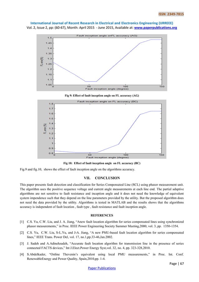 A Fault Detection And Classification Method For Sc Transmission Line Using Phasor Measurement