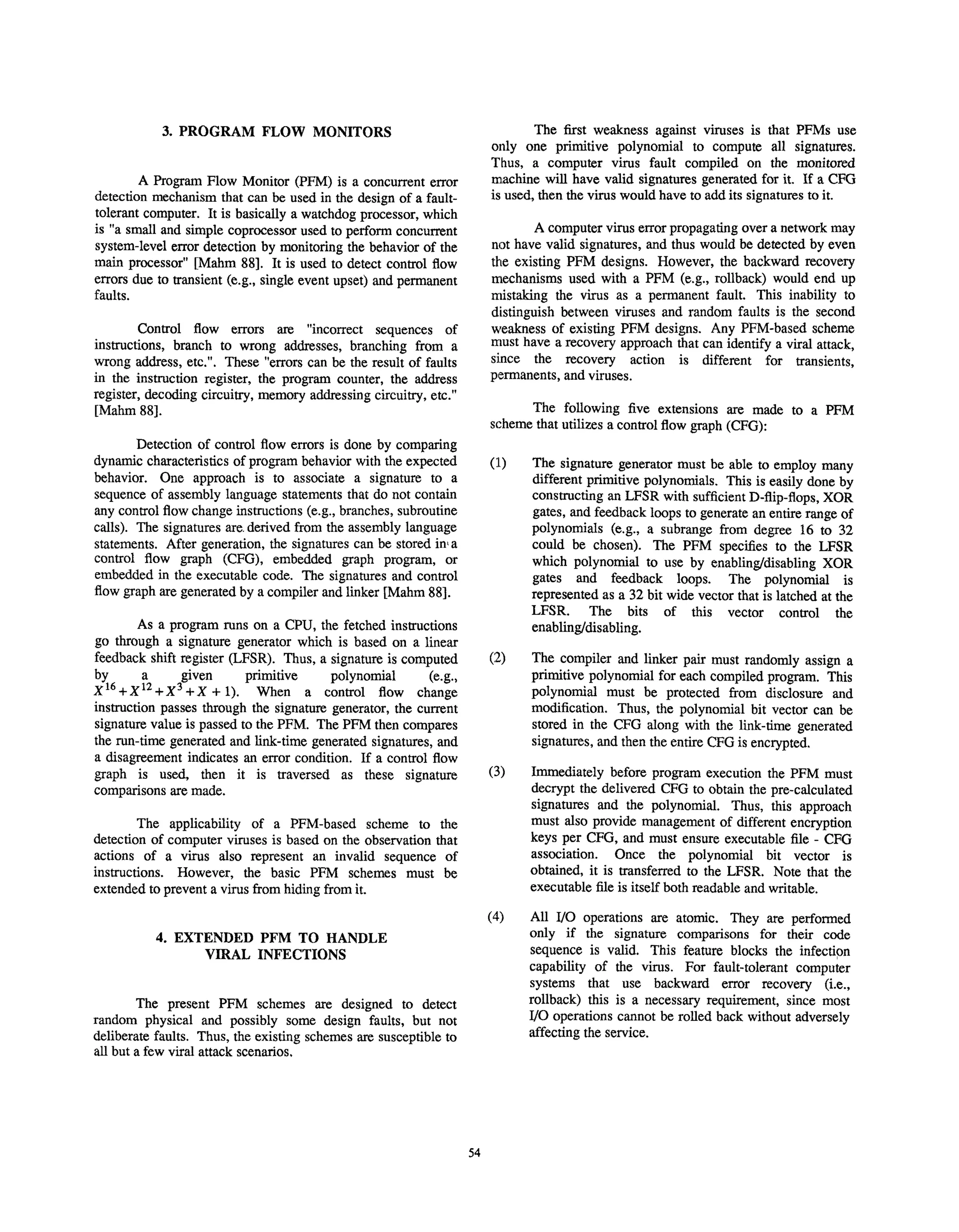 A Fault Tolerance Approach To Computer Viruses Pdf Computing
