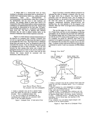 A fault tolerance approach to computer viruses | PDF