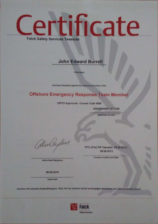 Competency Certs | PDF