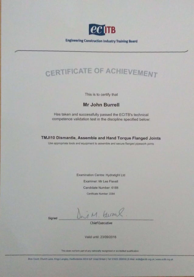 Competency Certs | PDF