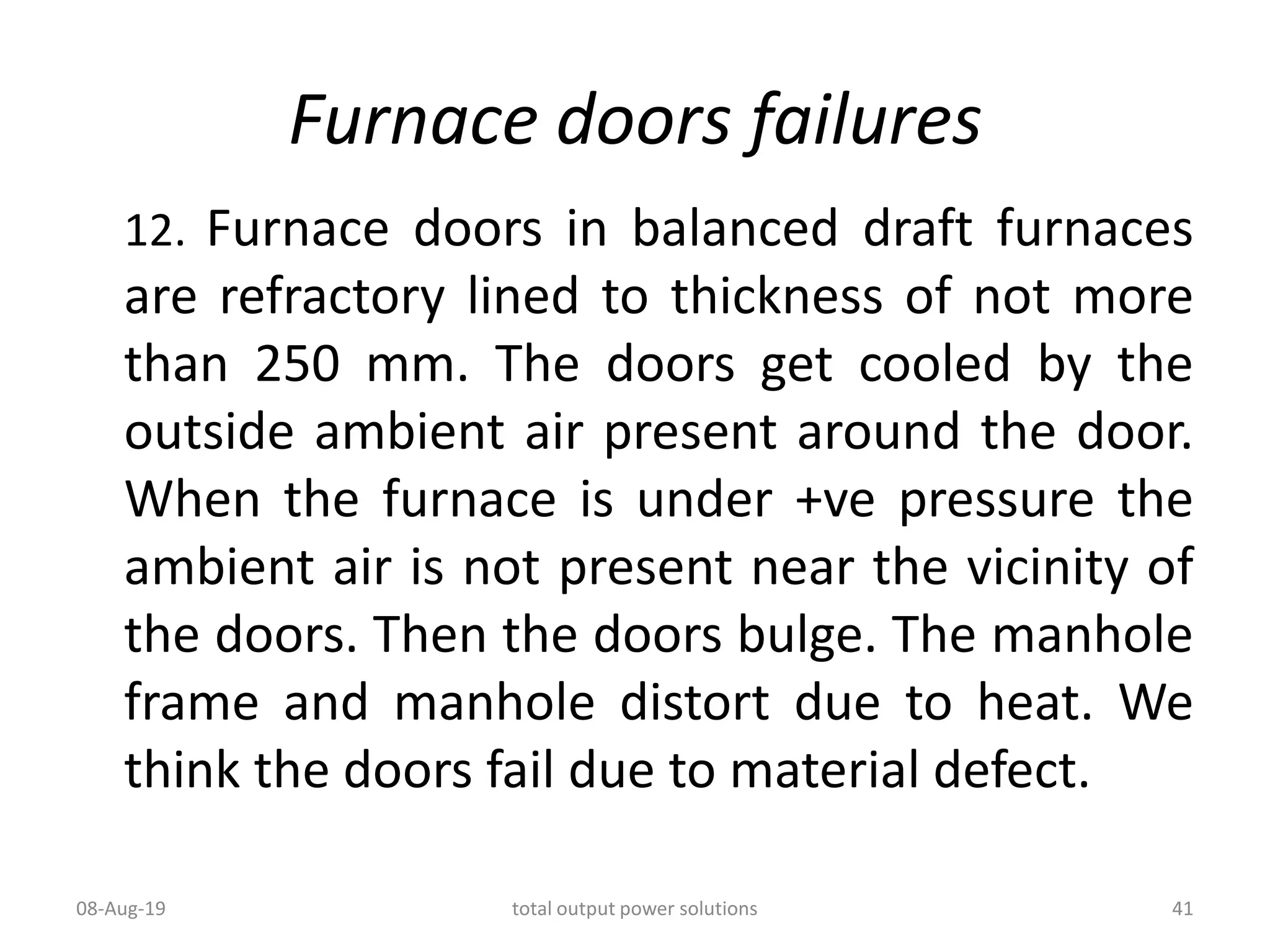 AFBC BOILERS PERFORMANCE IMPROVEMENT | PDF