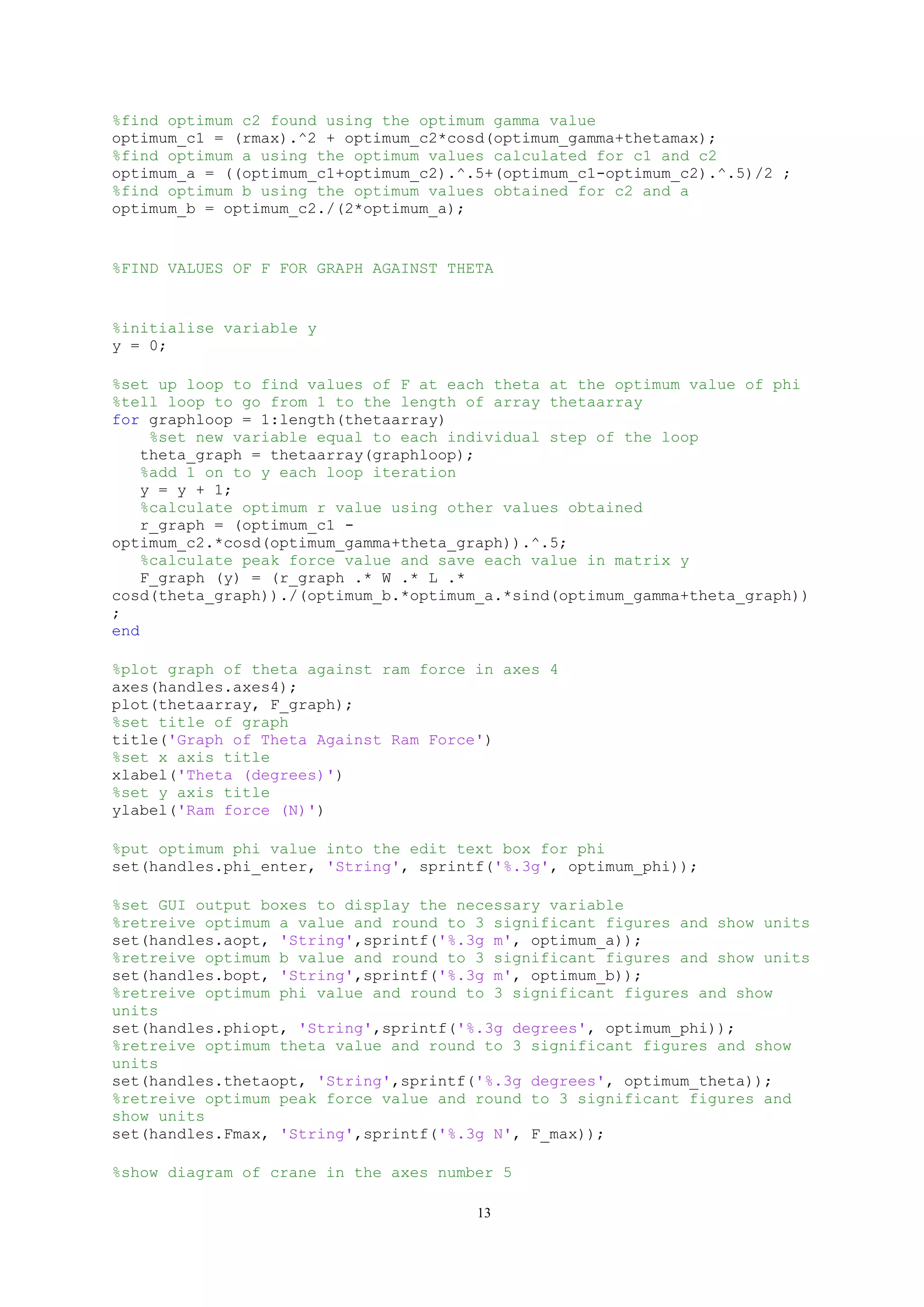 Brainstorming and MATLAB report | PDF