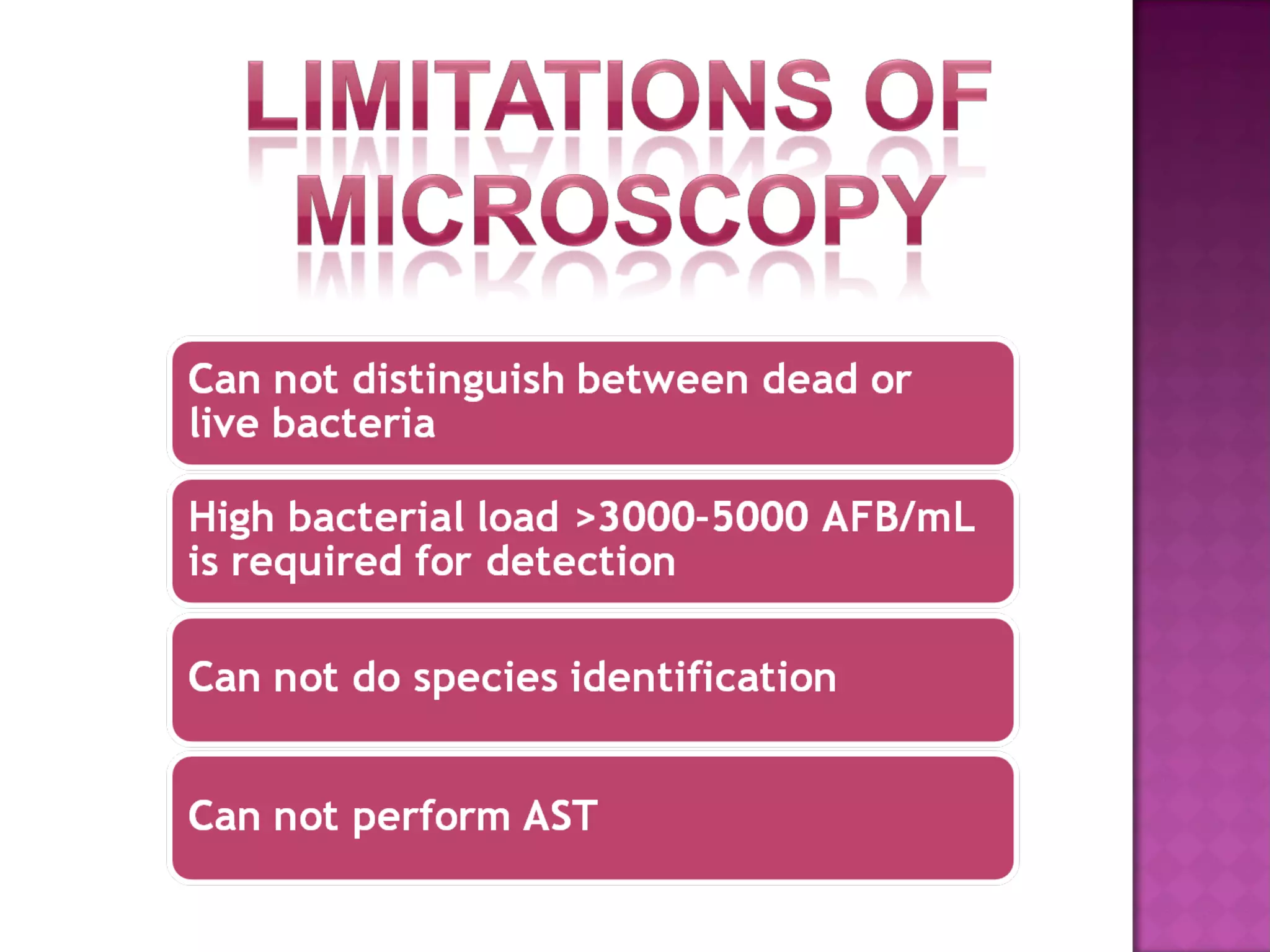 Afb microscopy and quality assurance copy | PPT