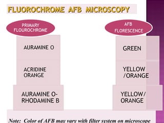 Afb microscopy and quality assurance copy | PPT