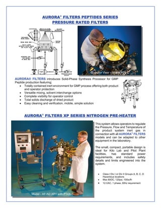 Aurora Filter Brochure 2011 | PDF