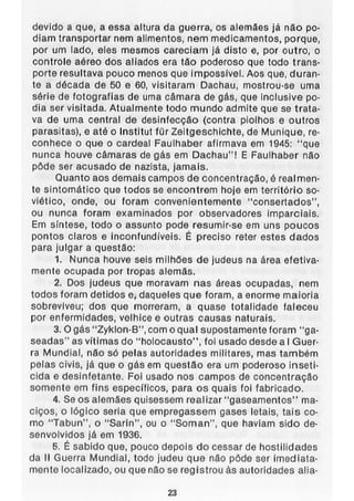 A fábula do holocausto Arthur R. Butz | PPT