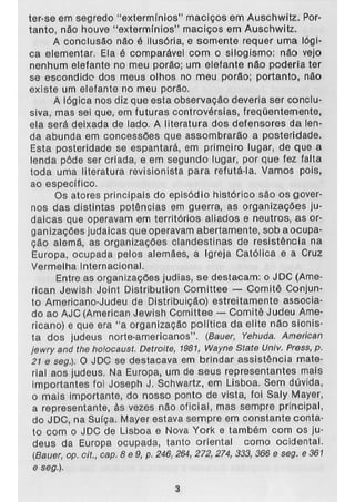 A fábula do holocausto Arthur R. Butz | PPT