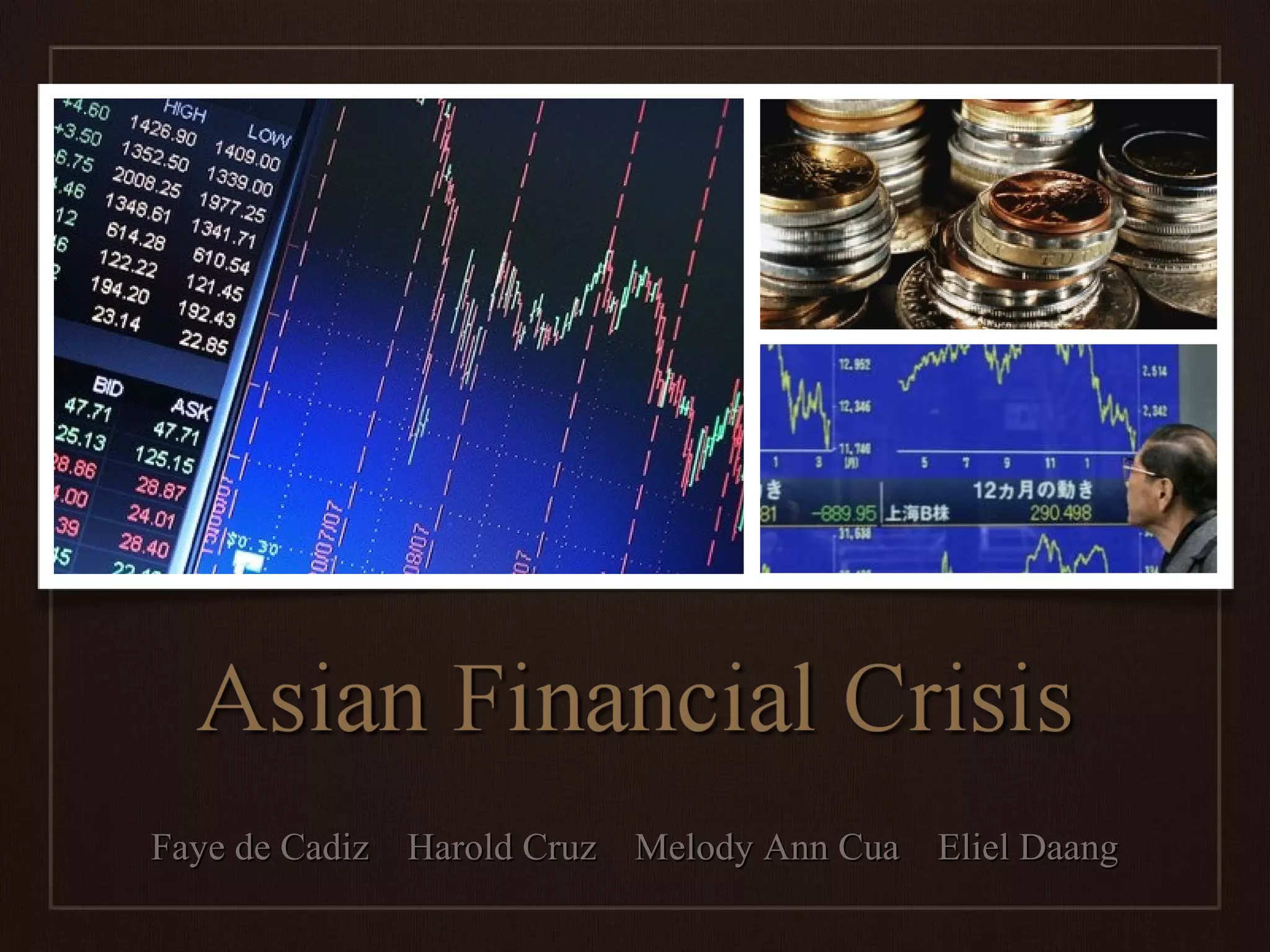 Asian Financial Crisis | PPT