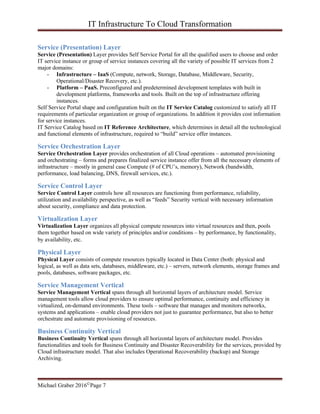 Infrastructure To Cloud Transformation | PDF