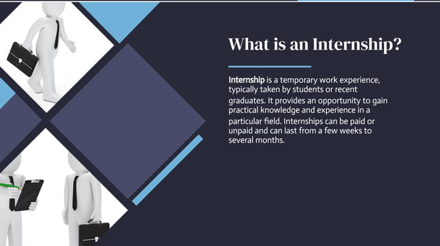 internship pptx | PDF | Undergraduate Education | College Education