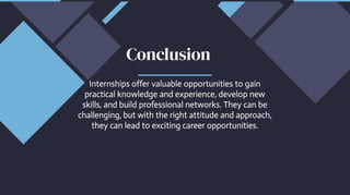 internship pptx | PDF | Undergraduate Education | College Education