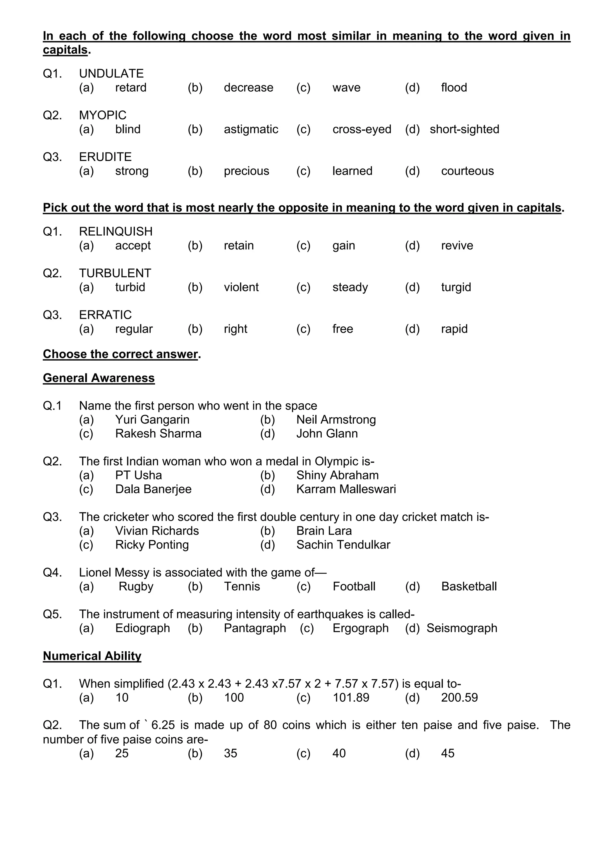 Afcat syllabus-scheme | PDF