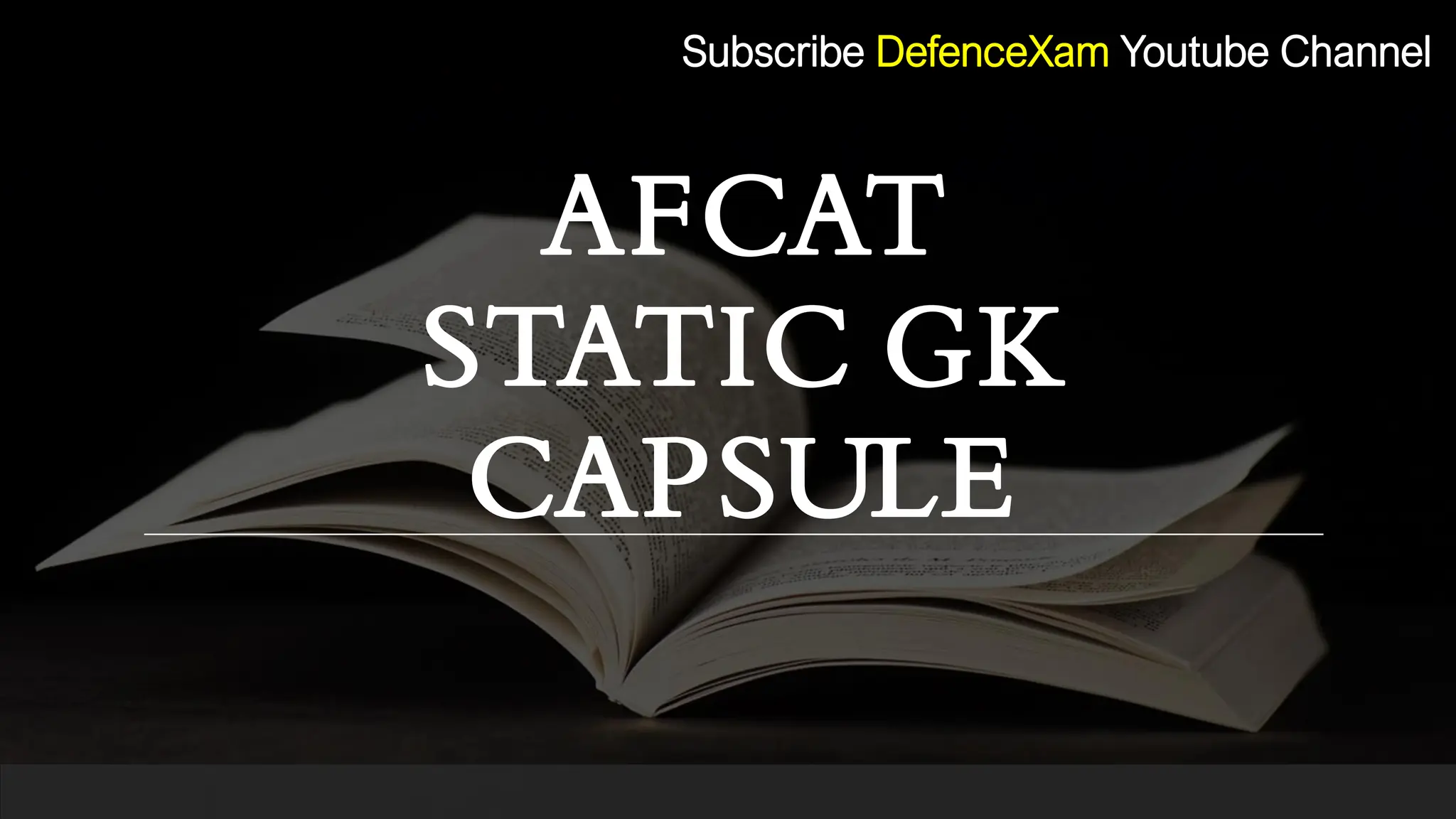 AFCAT STATIC Genral knowledge important CAPSULE.pdf