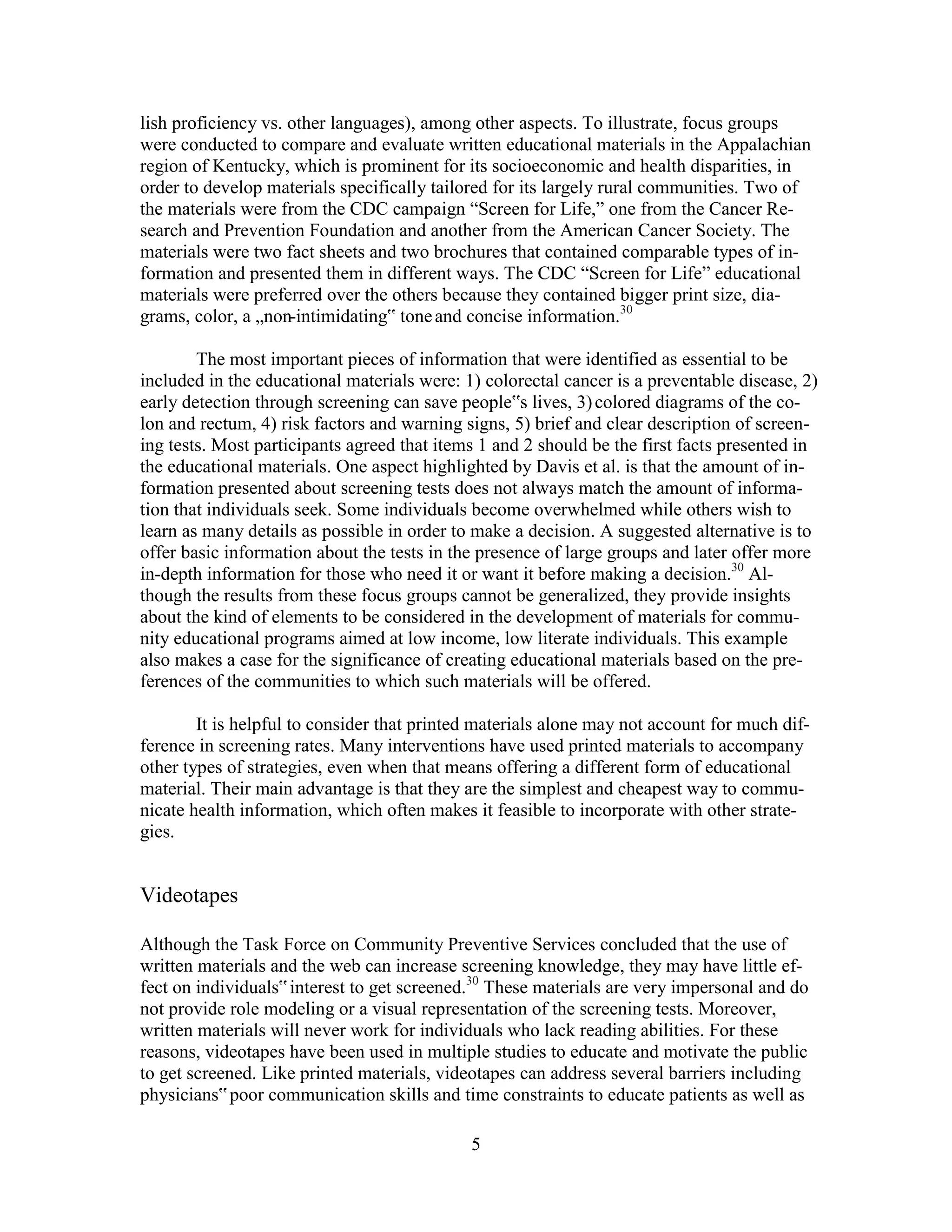 Colorectal Cancer Screening | PDF