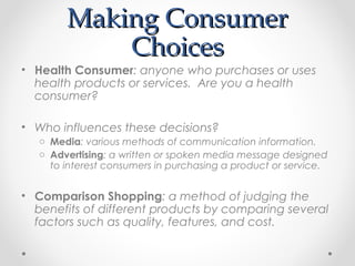 American Family chapter 3 - Understanding Health Care | PPT | Health ...