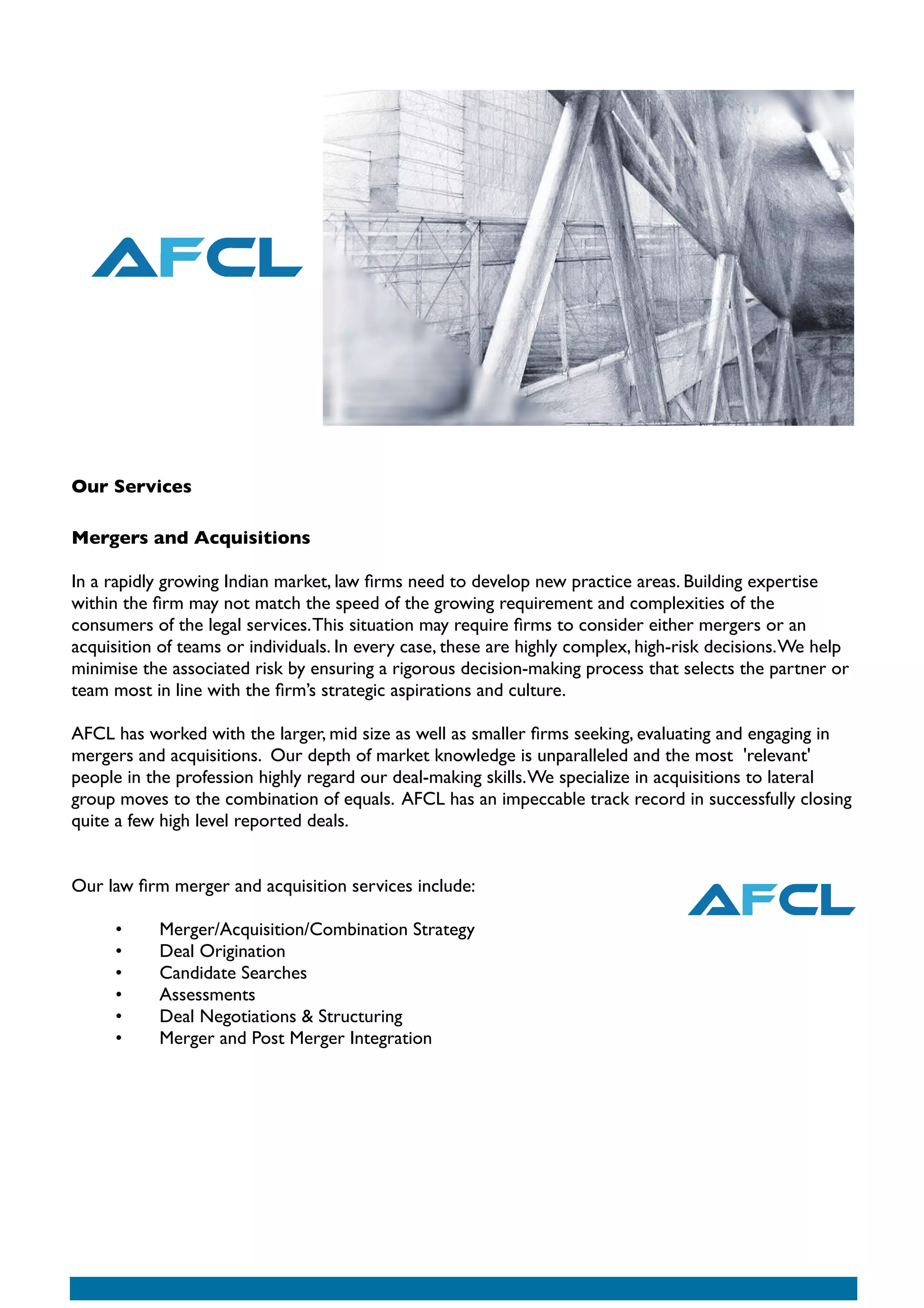 Afcl Brochure | PDF