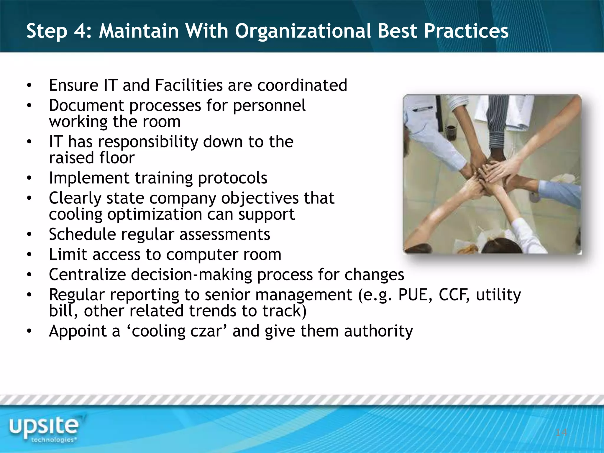 Gaining Data Center Cooling Efficiency Through Airflow Management Ppt