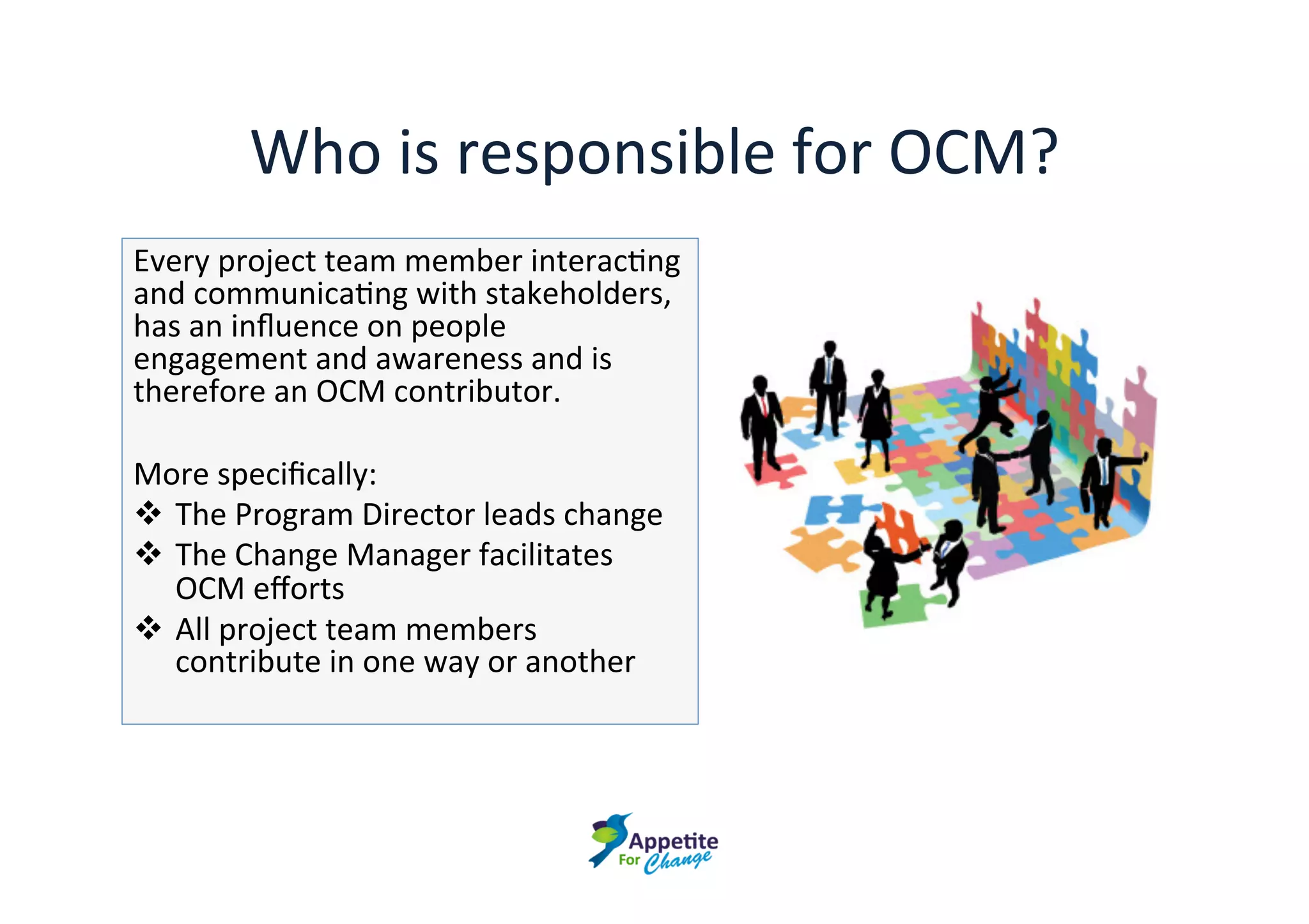 SAP Organizational Change Management | PDF