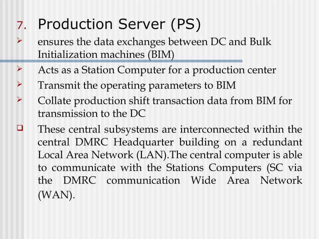 Afc system overview | PPS | Computer Networking | Computing