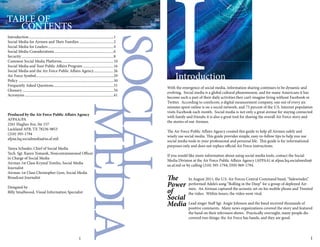 Air Force Social Media Handbook | PDF