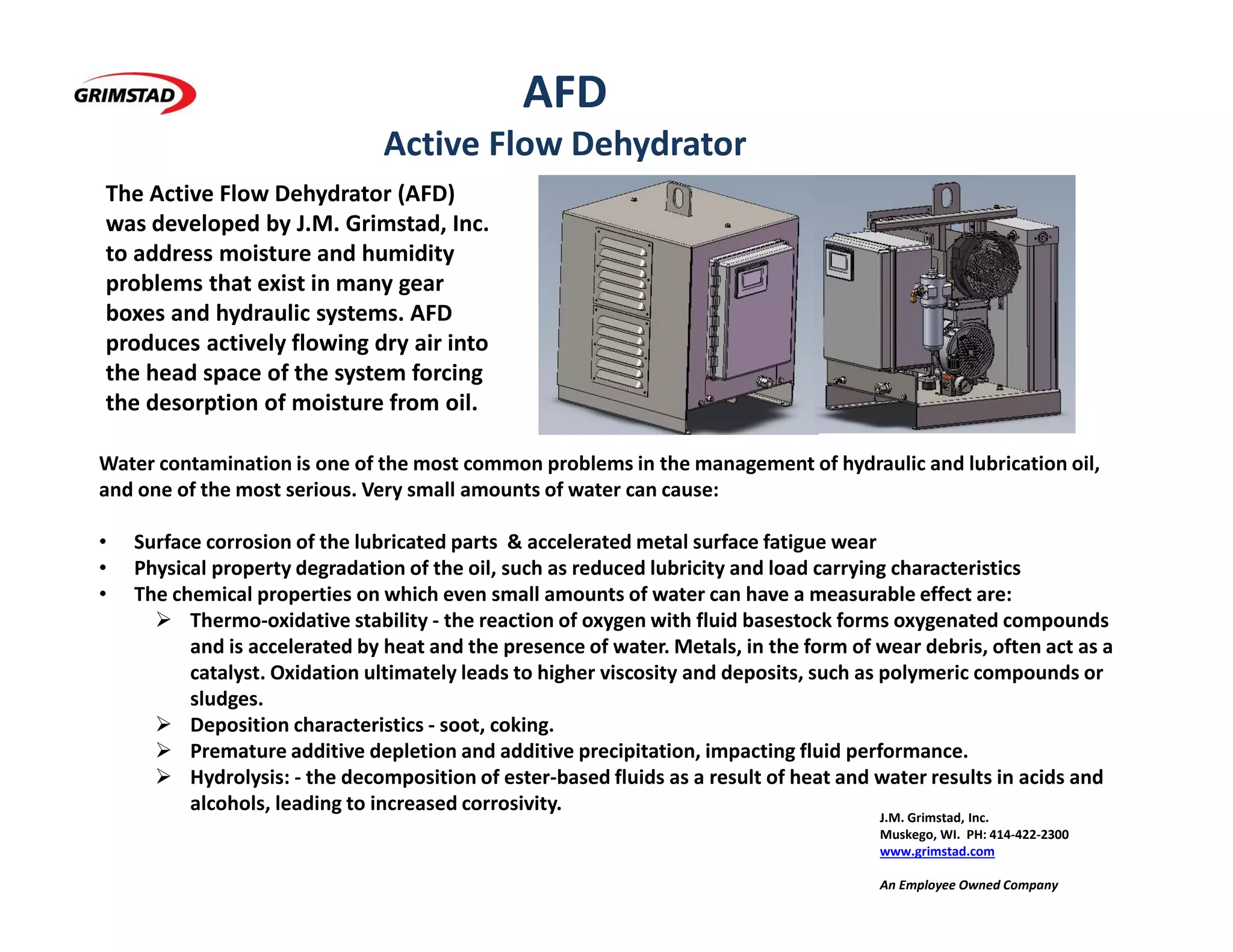 ACTIVE FLOW DEHYDRATOR | PDF