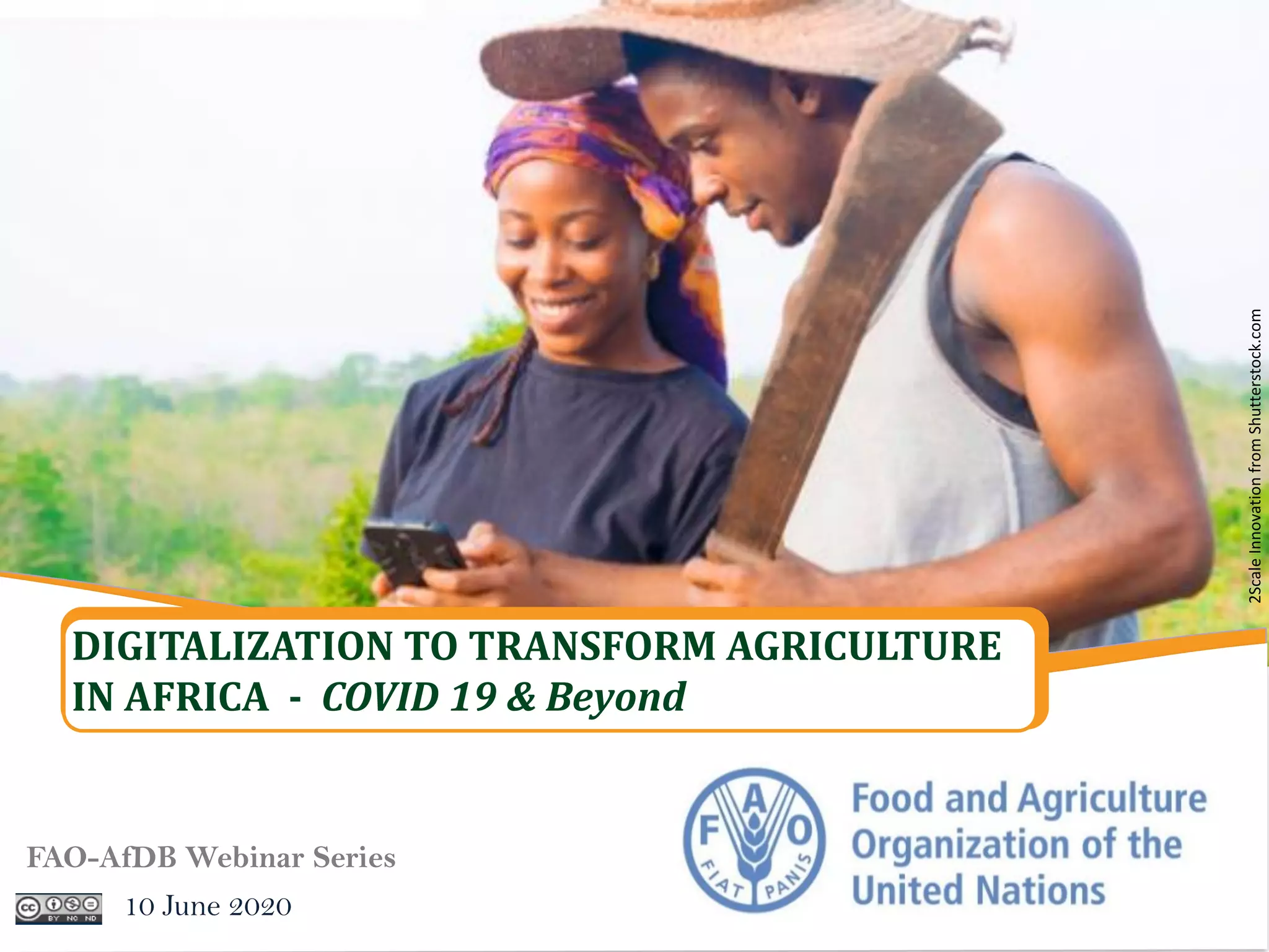 Digitalization to transform African Agriculture | PPT