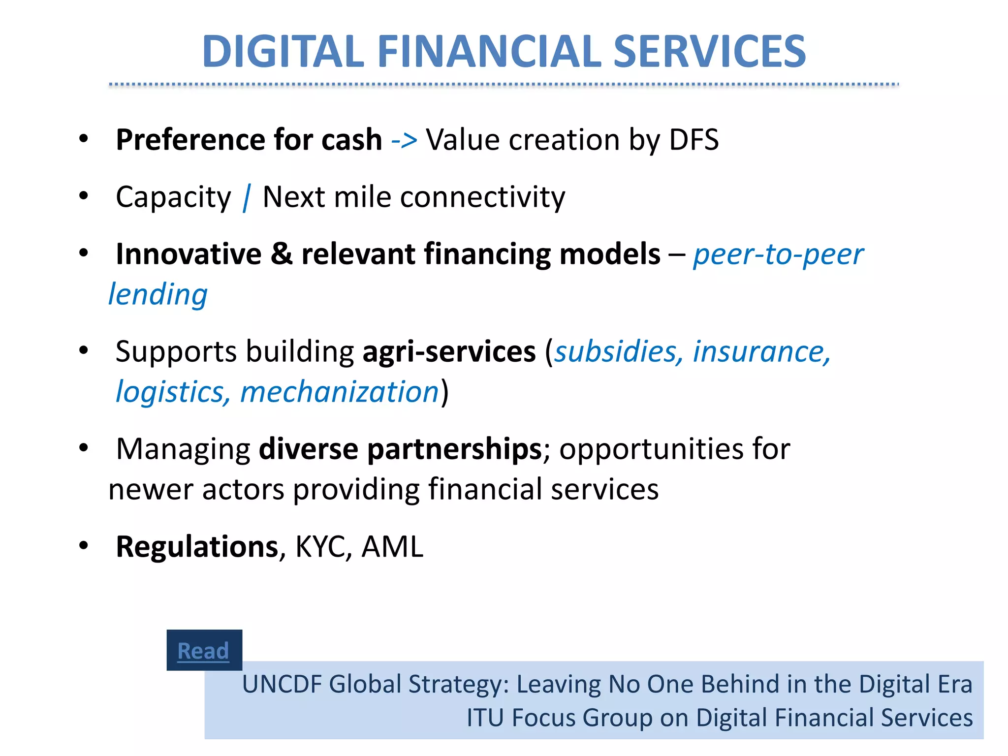Digitalization to transform African Agriculture | PPT