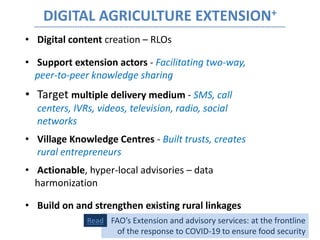 Digitalization to transform African Agriculture | PPT