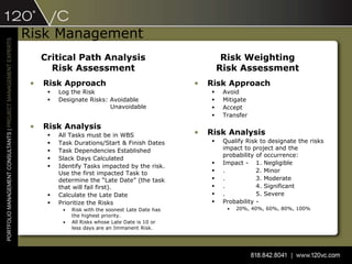 Project Risk Management Methods Comparison | PPTX | Civil Engineering ...