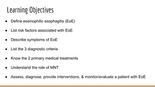 Eosinophilic Esophagitis | PPTX