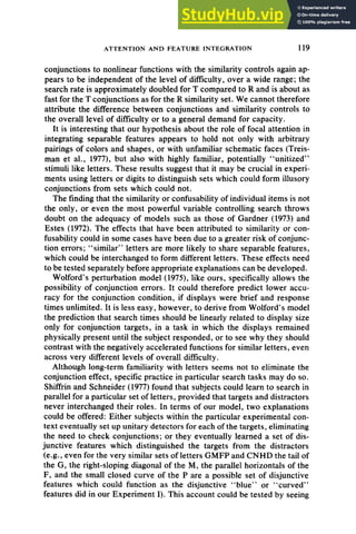 A Feature-Integration Theory Of Attention | PDF