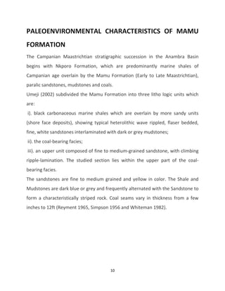 COAL DEPOSIT IN MAMU FORMATION... | PDF