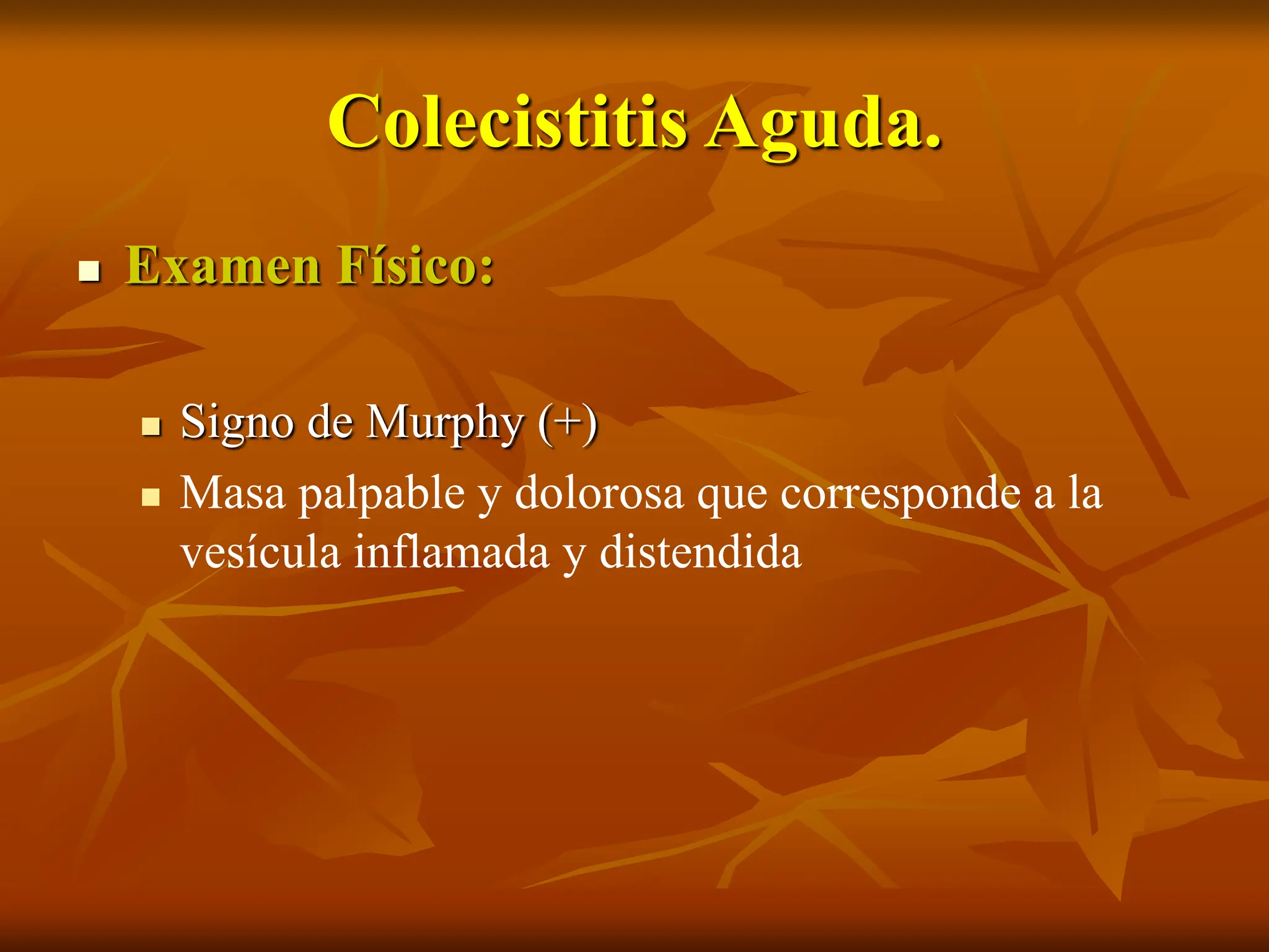 Afecciones Abdominales Quirúrgicas (inflamatorias, perforantes y ...