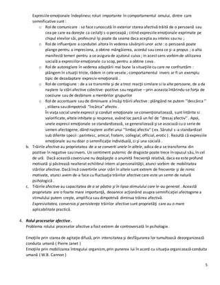 Afectivitatea | DOCX