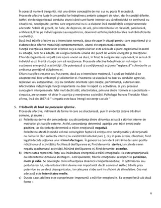 Afectivitatea | DOCX