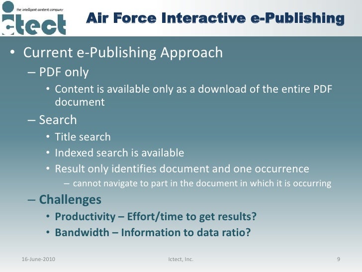 Air Force e-publishing 2010