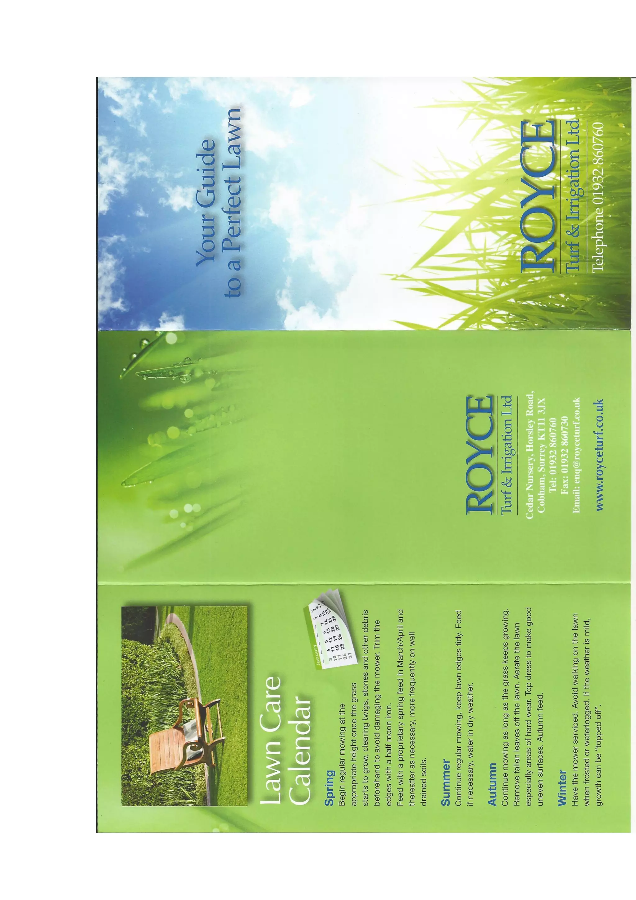how to lay a lawn | PDF