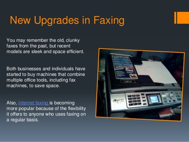 A Few Basic Facts on Fax Machines