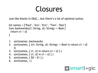 A Few Interesting Things in Apple's Swift Programming Language | PPT