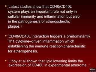 235 does cd40 link atherosclerosis to thrombosis | PPT