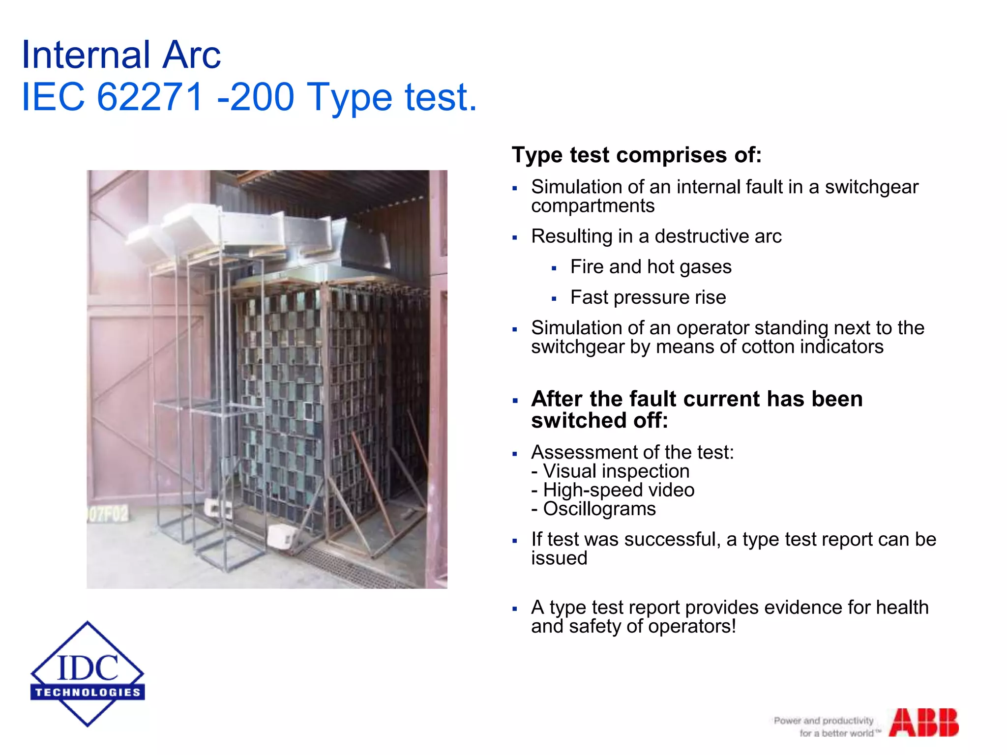 2015 Arc Flash Conference MV Switchgear Standards | PPTX